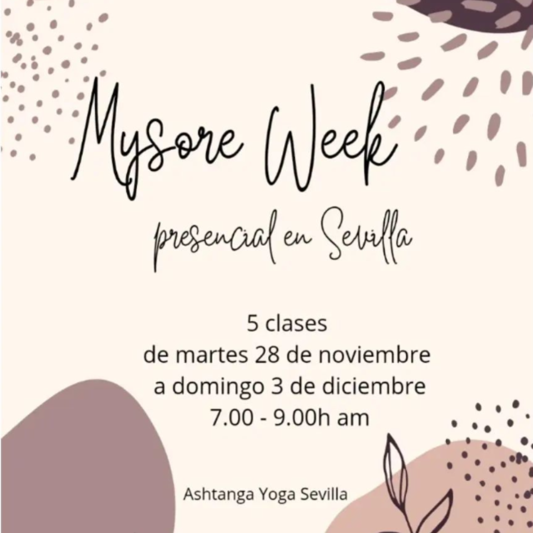 M y s o r e W e e k - Esana Yoga