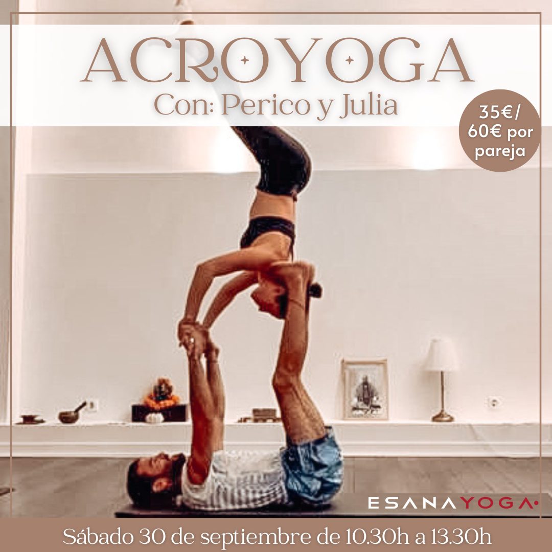 TALLER DE ACROYOGA - Esana Yoga
